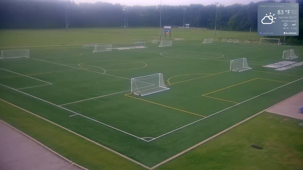 J. Burt Gillette Soccer Complex Live Webcam